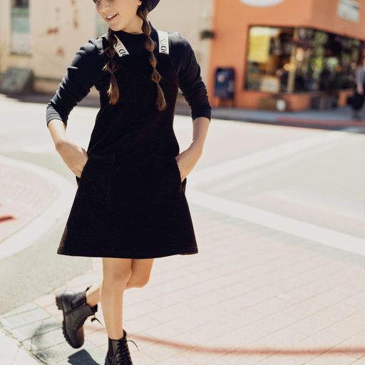 Mini NOD Black Waffle Jumper